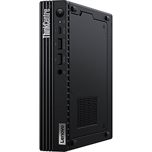 Lenovo ThinkCentre M90q Gen 3 Tiny Desktop Computer, Intel Core i5-12500 3.0GHz, 8GB RAM, 256GB SSD, Windows 11 Pro, Black