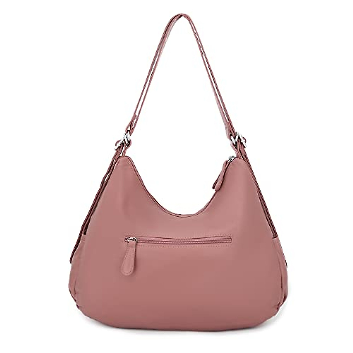 Soft Washed Leather Hobo Women Handbags Roomy Multiple Pockets Street ladies' Shoulder Bag Fashion Tote Satchel Bag