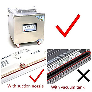 Houchu 100pcs Vacuum Sealer Bags for Food Bpa Free Food Storage Bags Commercial Grade Food Vaccum Bags for Meal Prep Or Sous Vide(6 x 8cm)