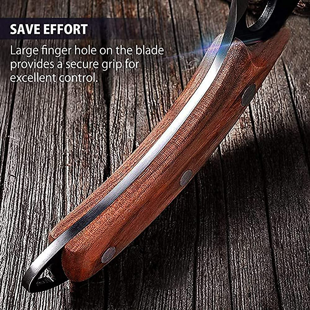 Kitory Super Heavy Duty Meat Cleaver 6" K5 + Viking Knife Butcher Boning Knife, Full Tang Multipurpose Man Sharp Kitchen Chef Knife HB02