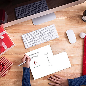 Fibevon Christmas Money Holder for Cash Gifts with Envelopes - 30 Pack of Christmas Gift Card Holder Money Envelopes for Cash Christmas Decoration for Xmas, Holiday, and New Year