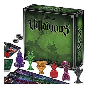 Ravensburger Disney Villainous Worst Takes It All - Expandable Strategy Family Board Games for Adults & Kids Age 10 Years Up - 2 to 6 Players - English Version