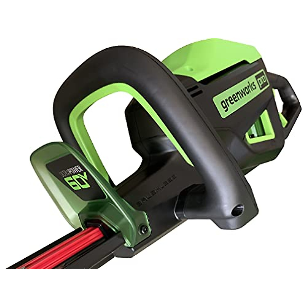 Greenwork Pro 60-Volt Max 26-in Dual Cordless Electric Hedge Trimmer (Bare Tool Only, Battery and Charger Not Included)