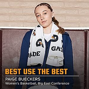 Gatorade Premium Sideline Towel Bi-color, White, Small