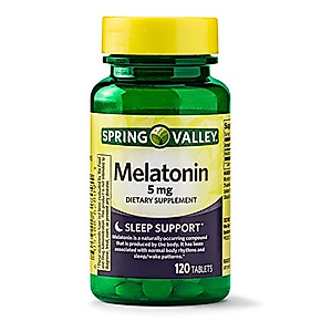 Spring Valley - Melatonin 5 mg, 120 Tablets