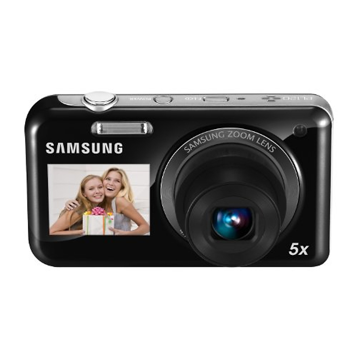 Samsung EC-PL120 Digital Camera with 14.2 MP and 5x Optical Zoom (Black)