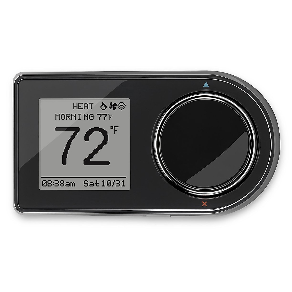 Lux Products GEO-BL Wi-Fi Thermostat, Black