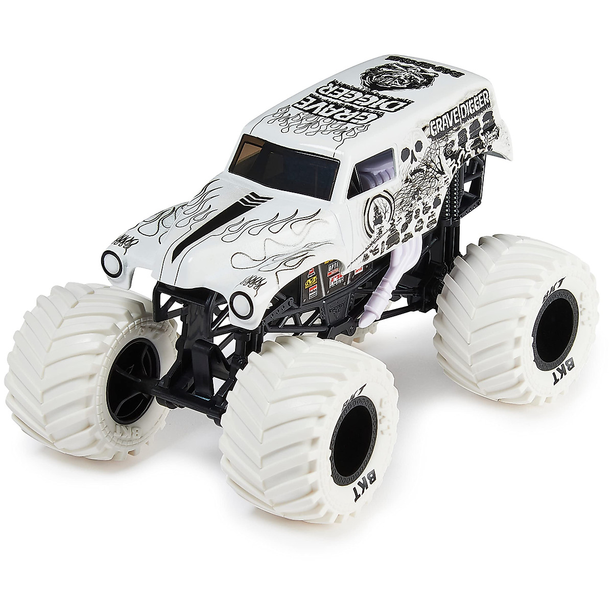 Monster Jam, Official Grave Digger Monster Truck, Collector Die-Cast Vehicle, 1:24 Scale
