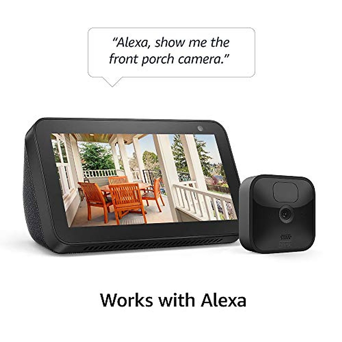 Blink Outdoor (3rd Gen) - 3 camera system bundle with Echo Show 5 (2nd Gen)