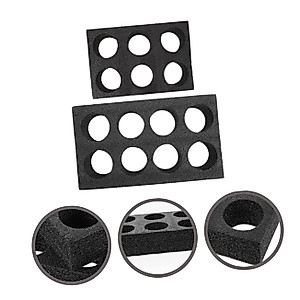 2pcs Milk Tea Drink Cup Holder Drink Carrier Tray Drink Packing Carrier Drink Carry Tray Sodas Drinks Coffee Disposable Cups Beverage Takeout Accessory Tool Pearl Cotton re-usable