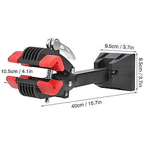 Bike Repair Stand, Wall-Mounted Bike Clamp Adjustable Bicycle Mechanic Rack for Garage or Home