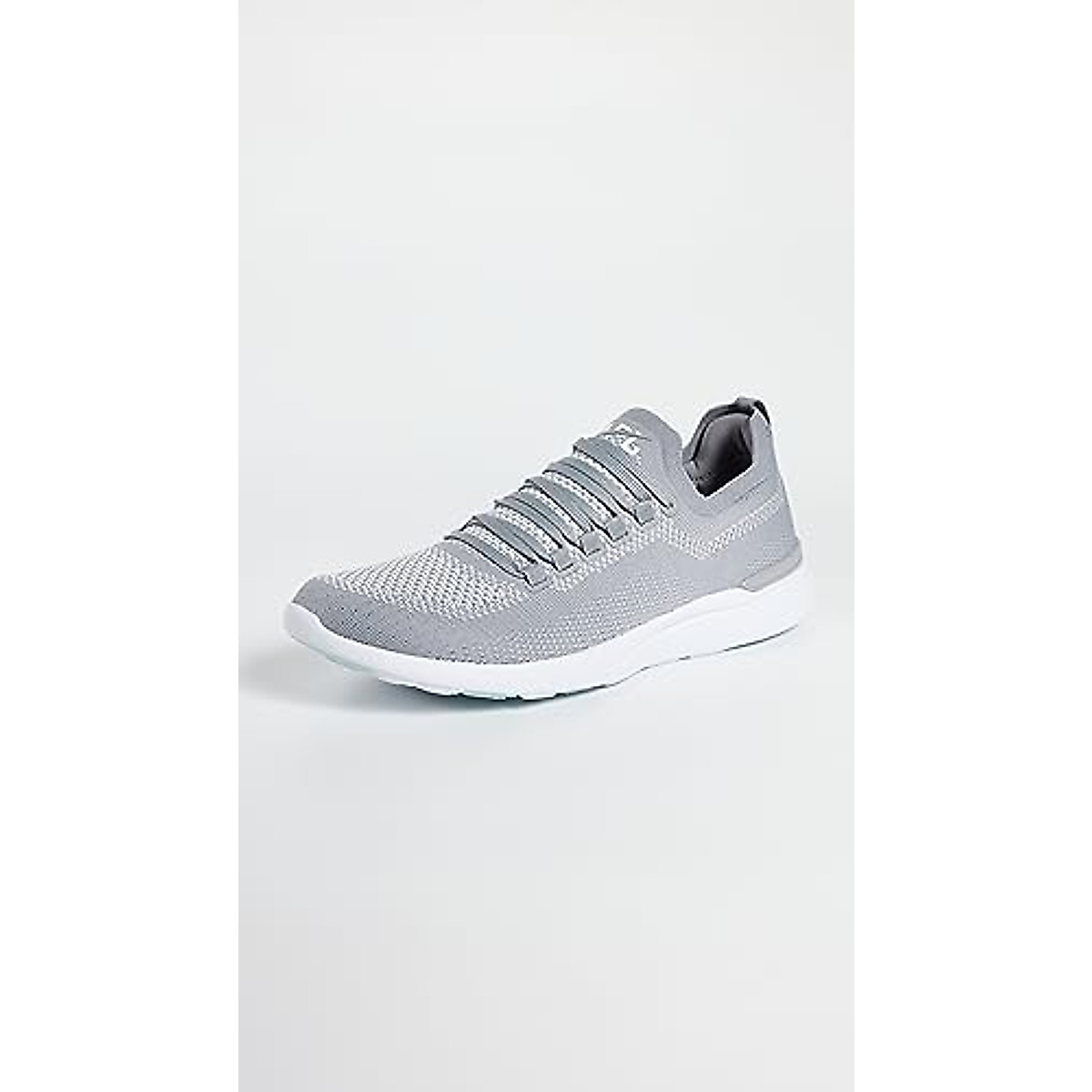 APL: Athletic Propulsion Labs Women's Techloom Breeze Sneakers, Cement/White/White, 9 Medium US