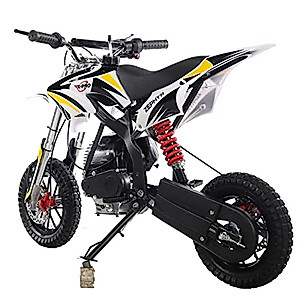 X-PRO 40cc Mini Dirt Bike Pit Bike, Gas Powered, Off-Road Motorcycle, Black, Recommended for Small Kids