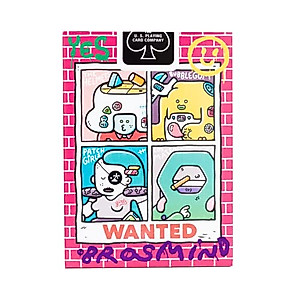 Bicycle Brosmind Four Gangs Playing Cards, Yellow