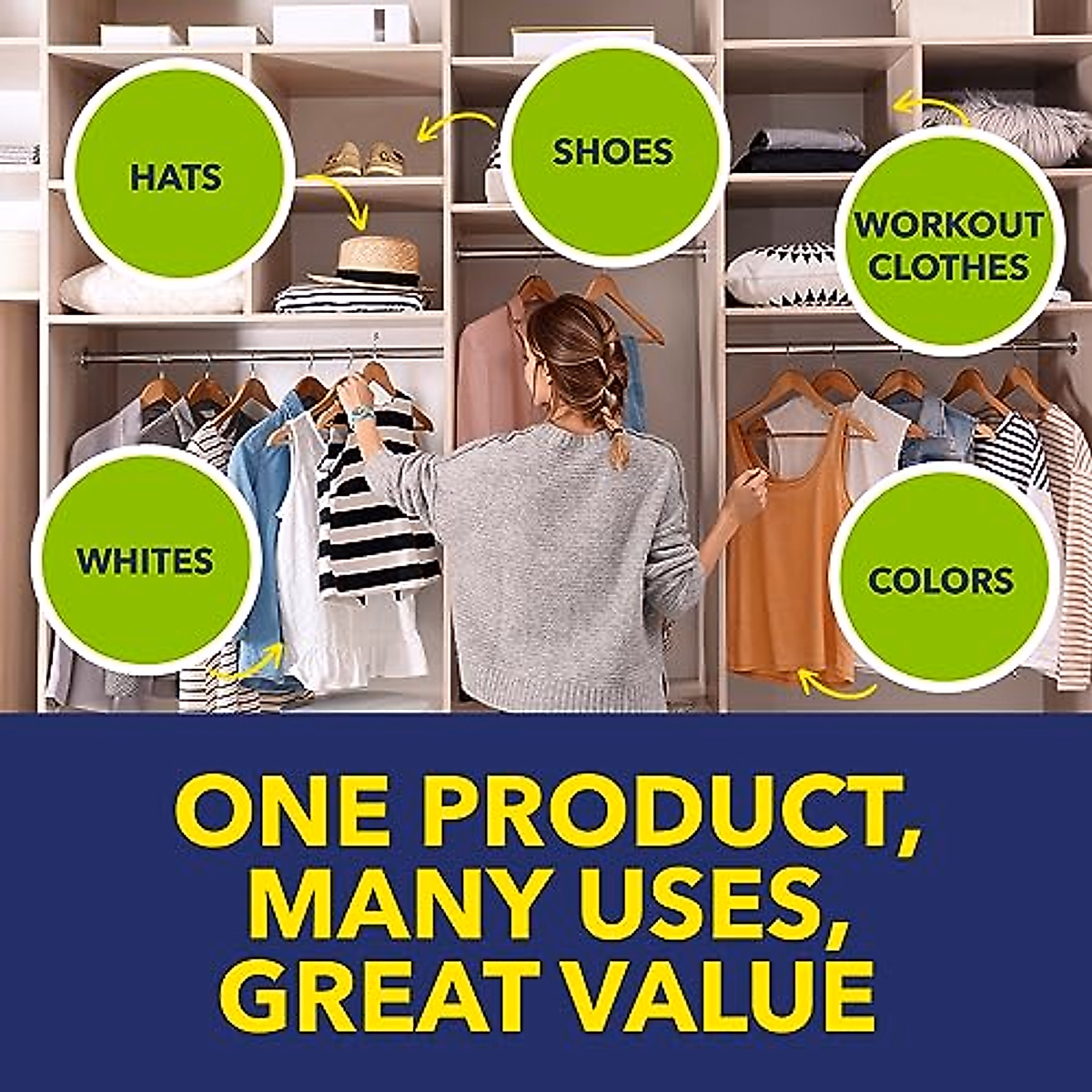 OxiClean Free Versatile Stain Remover Powder, 3 lb