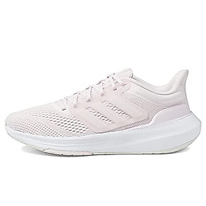adidas Women's Ultrabounce Sneaker, Almost Pink/White/Crystal White (Wide), 11
