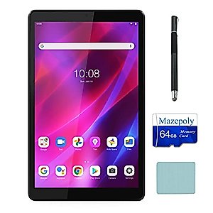Lenovo Tab M8 Tablet, 8'' HD IPS Display, Android 11, Quad-Core Processor, 3GB Ram, 32GB Storage, Long Battery Life, SD Card Slot, , w Accessories Gray