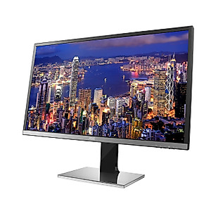 AOC U3277PWQU 31.5in 4K UHD 3840x2160 Monitor, 10-bit VA Panel, HDMI/DisplayPort/DVI-D/VGA, HA Stand, VESA, Speakers (Renewed)
