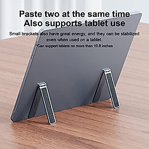 Hagibis Phone Kickstand Vertical and Horizontal Stand Adjustable Angle Aluminum Phone Holder Compatible with iPhone 13 12 Pro 13 Mini 13 Pro Max, Samsung and Xiaomi (New Black)