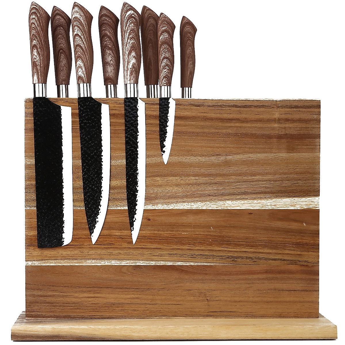 Azauvc Knife Broad With Strong Magnets,16X12 Inches Magnetic Knife Block without Knives,Display Stand and Storage Rack
