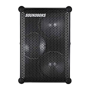 SOUNDBOKS (Gen.3, Black - Loudest Portable Bluetooth Performance Speaker (126 dB, Wireless, BT 5.0, Swappable Battery, 40Hr Playtime, Big, Powerful Subwoofer, Waterproof, Outdoor, Party Boombox)