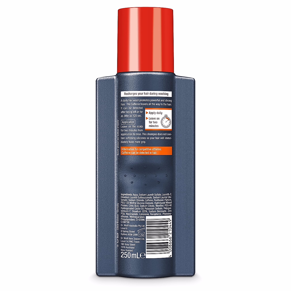 Alpecin C1 Caffeine Shampoo, 8.45 fl oz, Cleanses the Scalp to Promote Natural Hair Growth, Leaves Hair Feeling Thicker and Stronger