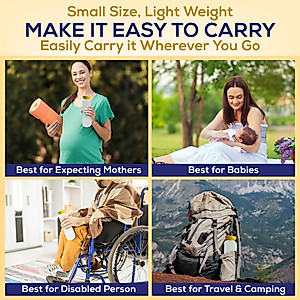 Portable Bidet | Bidet Buddy™ LuxeJet | High Pressure | Travel Bidet | 350ML Portable Bidet for Travel | Handheld Bidet | Rechargeable Electric Portable Bidet for Women/Men | Postpartum Essentials