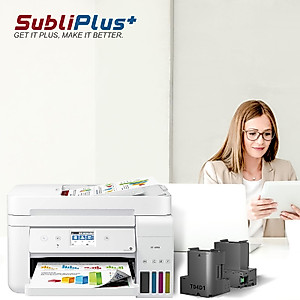 SubliPlus+ T04D1/T04D100 Ink Maintenance Box Replacement for ET-3750 ET-15000 ET-4760 ET-3760 XP-5100 ET-3850 ET-4850 WF-2860 ET-3710 ET-5150 ET-3830 etc. Printers (TO4D1/TO4D100/T04D1/EWMB2) 2 Packs