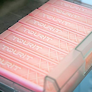 TOURIT Ice Packs for Coolers Reusable Long Lasting Freezer Packs for Lunch Bags/Boxes, Cooler Backpack, Camping, Beach, Picnics, Fishing and More (Set of 4, Red)