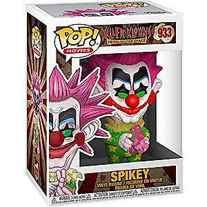 POP Killer Klowns from Outer Space - Spikey Funko Vinyl Figure (Bundled with Compatible Box Protector Case), Multicolored, 3.75 inches