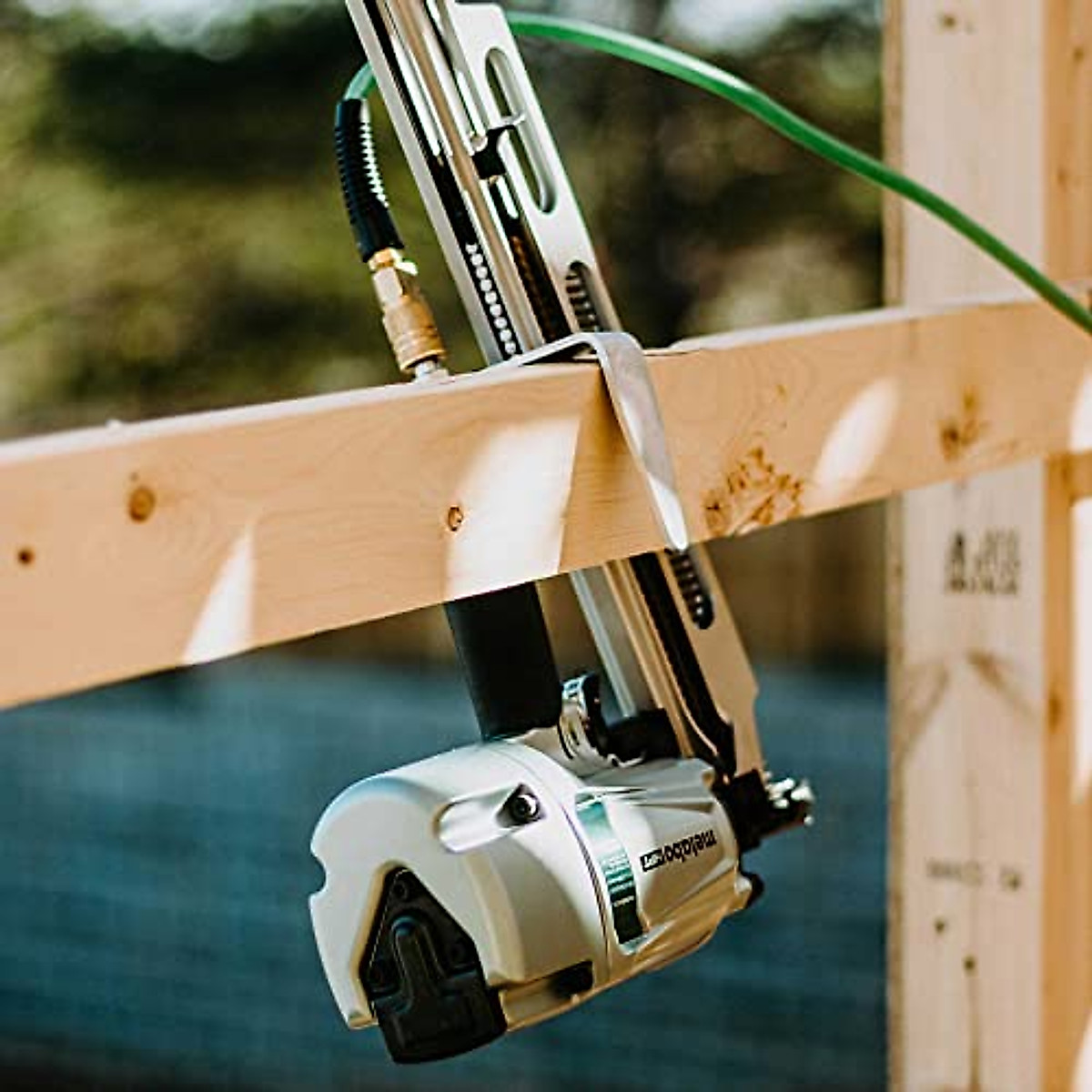 Metabo HPT Framing Nailer | High Grade Aluminum Magazine | Pneumatic | Framing Nails 2-Inch to 3-1/4-Inch | Rafter Hook | NR83A5(S1)