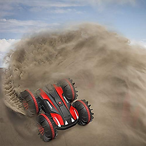 Beach Toys Remote Control Car - Amphibious Waterproof Vehicles RC Car for Kids 6-12 Year Old Pool Lake Outdoor All Terrain Land Water Boat Birthday Gifts for Boys Girls Age 6 7 8 9 10 11 12 13Year Old