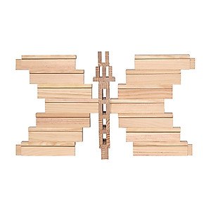 KAPLA Wooden Construction Set 100 Building Planks