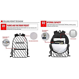 HUIACONG Aztec Western Horse School Backpack Set Purse for Girls Kids School Bag with Lunch Box Pencil Case Elementary Primary Bookbag Large Capacity High Schoolbags Satchel