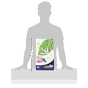 Farmina Natural And Delicious Lamb Grain-Free Formula Small Bites Dry Dog Food, 5.5-Pound