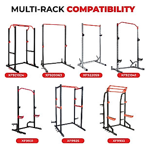 Sunny Health & Fitness Belt Squat Attachment for Power Racks and Cages – XFA009