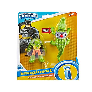 DC Super Friends Imaginext DC Super Friends, K Croc & Crocodile Pet
