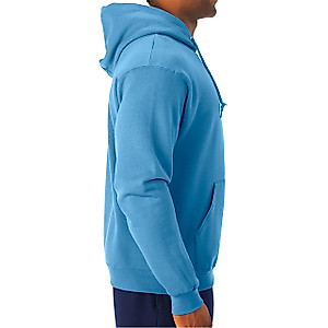 Jerzees --Men's NuBlend Fleece Sweatshirts, Hoodie-Columbia Blue, X-Large