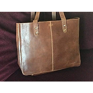 KomalC Leather Shoulder Bag Tote for Women Purse Satchel Travel Bag shopping Carry Messenger Multipurpose Handbag