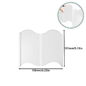 40PCS Garden Edging Border, Lawn Garden Fence Edgings Decorative Landscape Border for Lawn Garden Flower Bed White