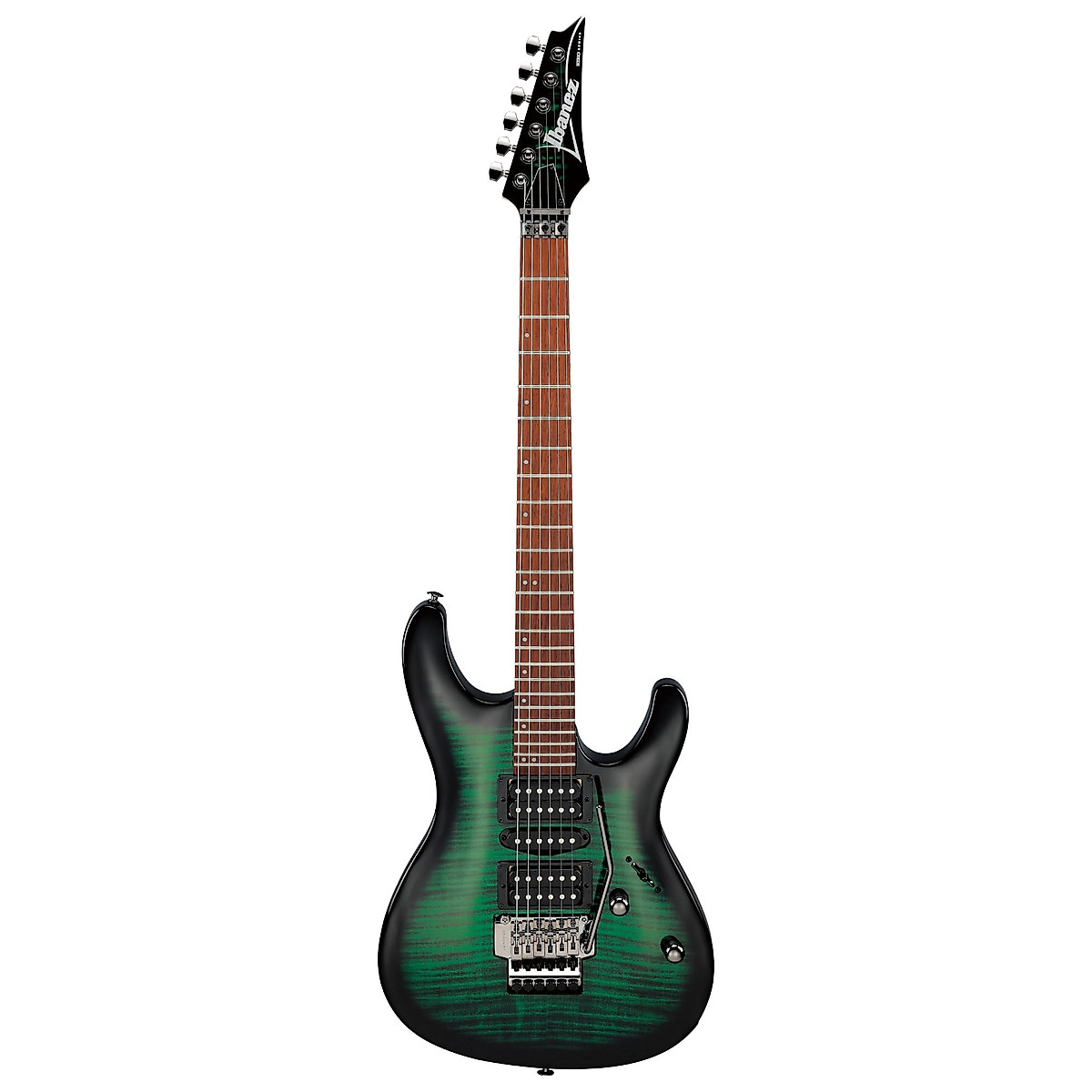 Ibanez Kiko Loureiro Signature KIKOSP3 Electric Guitar - Trans Emerald Burst