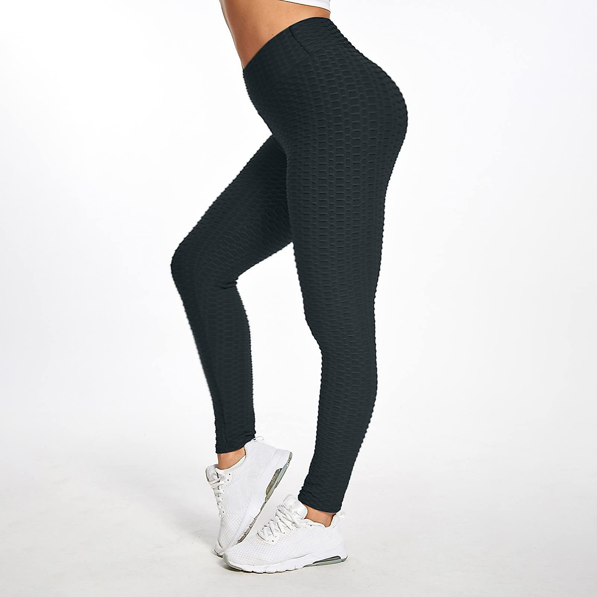 Prime Deals Sweaters for Women Clearance Mesh Leggings for Women High Waisted Scrunch Butt Lifting Lounge Yoga Pants Workout Running Honeycomb Gym Sport Tights