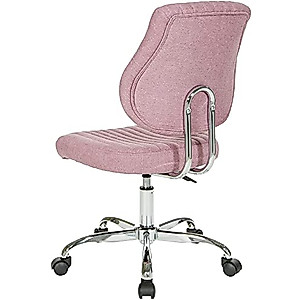 OSP Home Furnishings Sunnydale Office Chair, Orchid