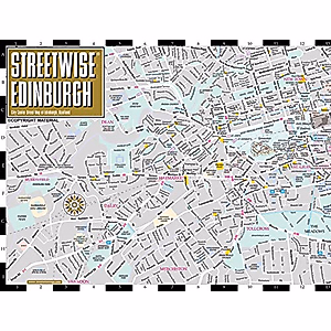 Streetwise Edinburgh Map - Laminated City Center Street Map of Edinburgh, Scotland (Michelin Streetwise Maps)