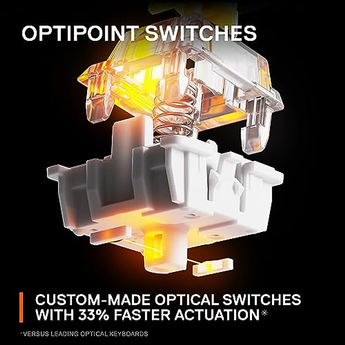 SteelSeries New Apex 9 Mini – HotSwap Optical Mini Keyboard – 60% Compact Design – Optical Switches – RGB Customization – Aluminum Alloy Frame – Double Shot PBT Keycap (Renewed)