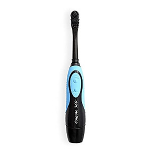 Colgate® 360° Battery Powered Charcoal Soft Toothbrush