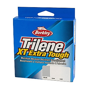 Berkley Trilene® XT®, Clear, 12lb | 5.4kg, 300yd | 274m Monofilament Fishing Line, Suitable for Saltwater and Freshwater Environments