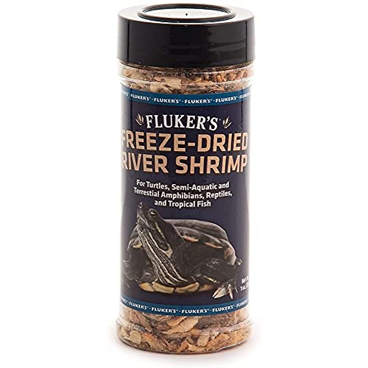 Fluker's Freeze Dried River Shrimp Reptile Food 1oz - Includes Attached DBDPet Pro-Tip Guide