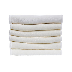 Reusable Cloth Diapers Newborn for Boys and Girls One Size Adjustable Washable Pocket Diaper Cover 6 Reusable Diapers + 6 Charcoal Bamboo Inserts+2 Microfiber Inserts and 1 Reusable Diapers Wet Bag