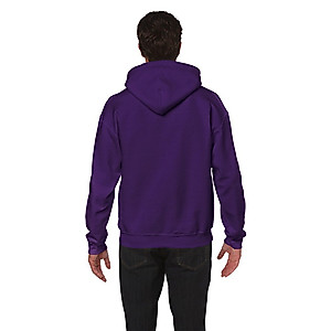 Gildan Adult Heavy Blend Hooded Sweatshirt (Purple) (X-Large)